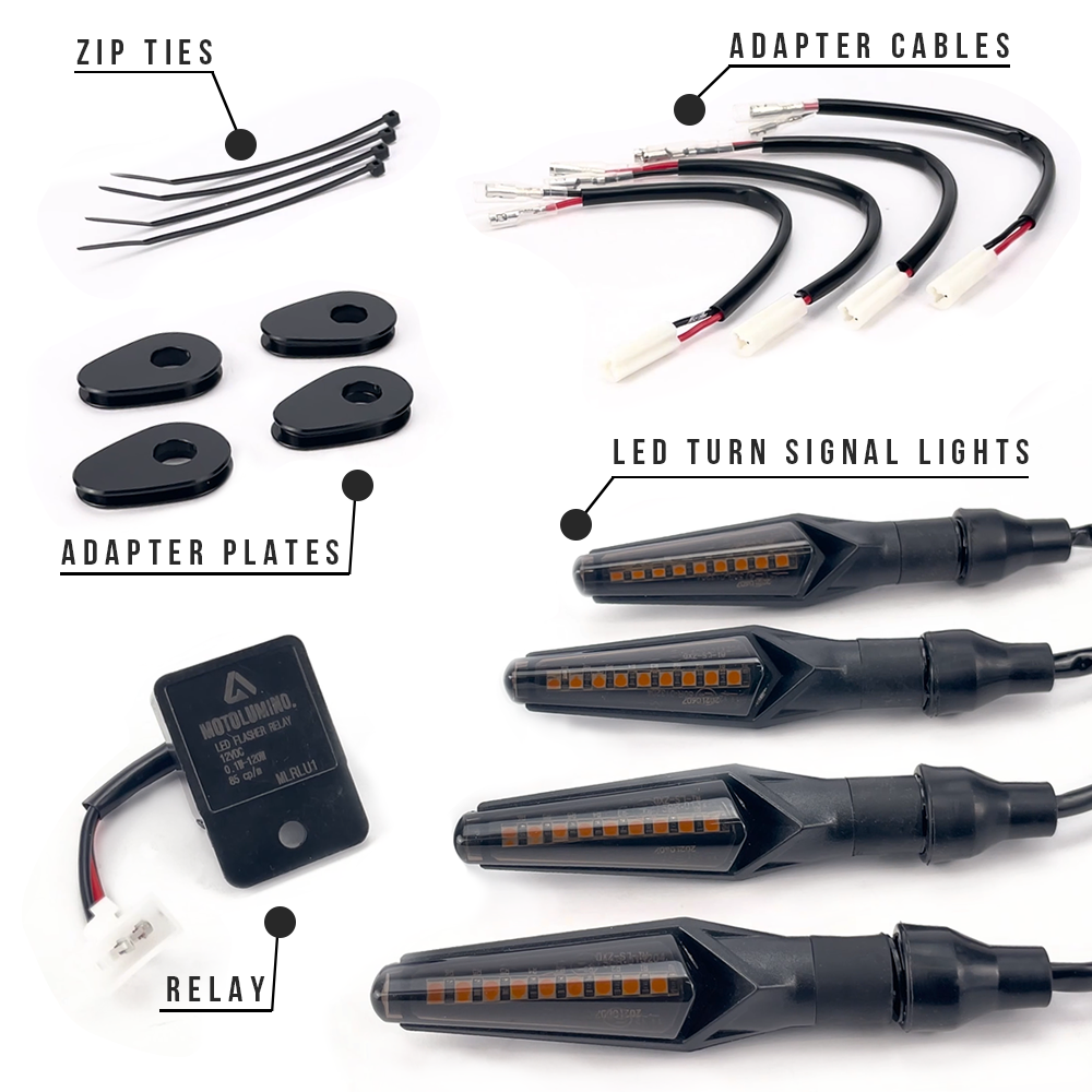 Yamaha MT-07 14-20 LED Turn Signal kit | Indicator | Blinker | Sequential