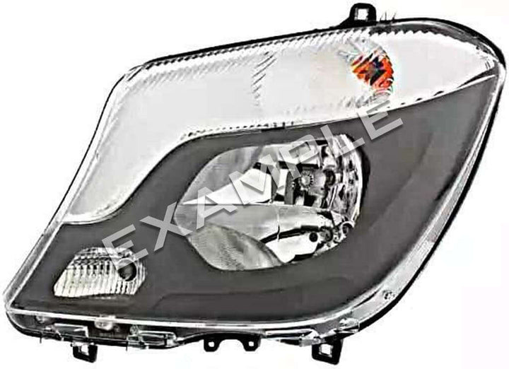 Mercedes Sprinter W906 14-18 facelift Bi-LED light upgrade retrofit ki