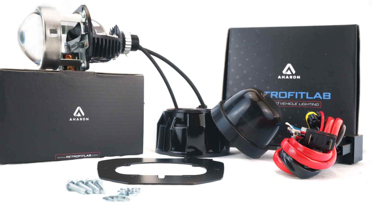 Yamaha MT-03 / FZ-03 (06-13) - Bi-LED headlight lighting upgrade kit